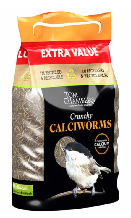 Crunchy Calciworms - 500g - Pennells Garden Centres