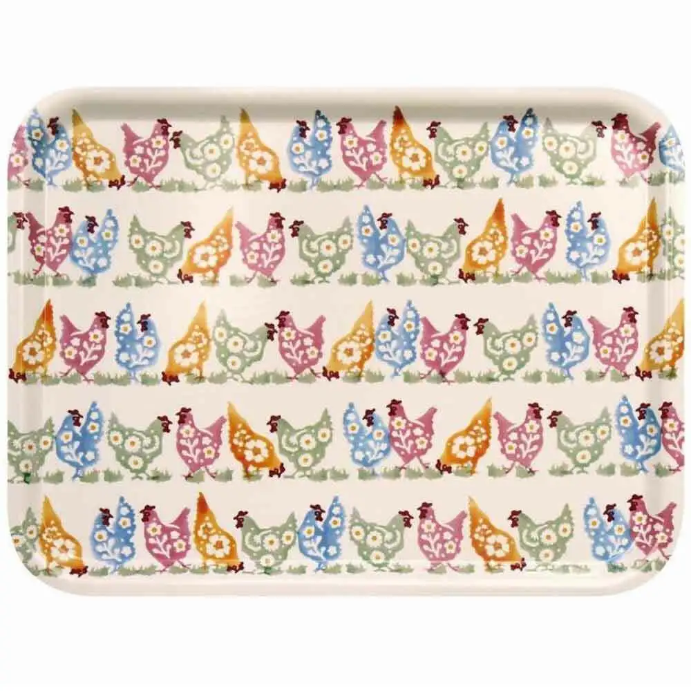 Emma Bridgewater - Polka Chicken Large Rectagular Tray - Pennells ...