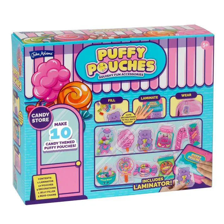 Puffy Pouches Themed Set - Candy Store - Pennells Garden Centres