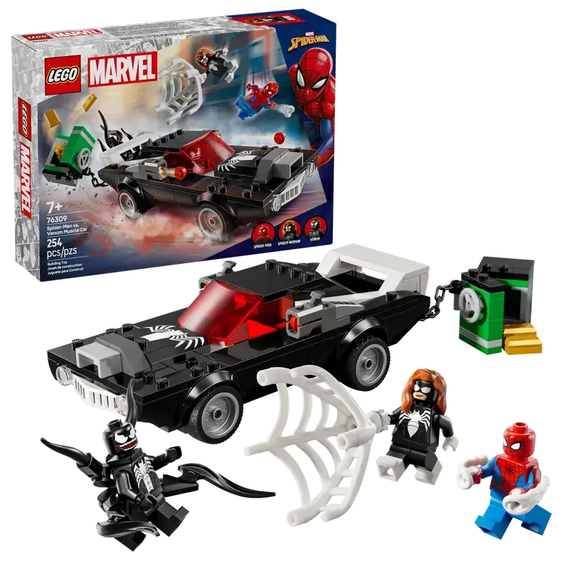 Super Heroes Marvel - Spider-Man vs. Venom Muscle Car - Pennells Garden ...