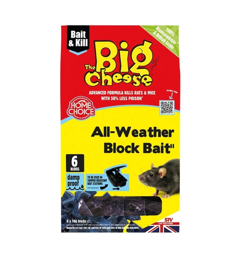 STV - All-Weather Block Bait - 10g x 6 - Pennells Garden Centres