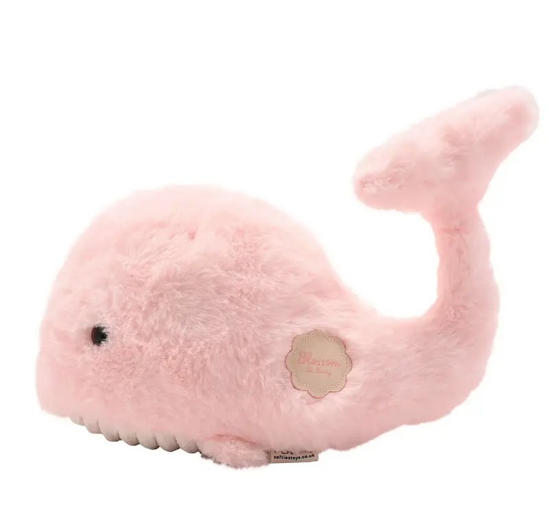 Wilma The Plush Pink Whale 28 cm - Pennells Garden Centres